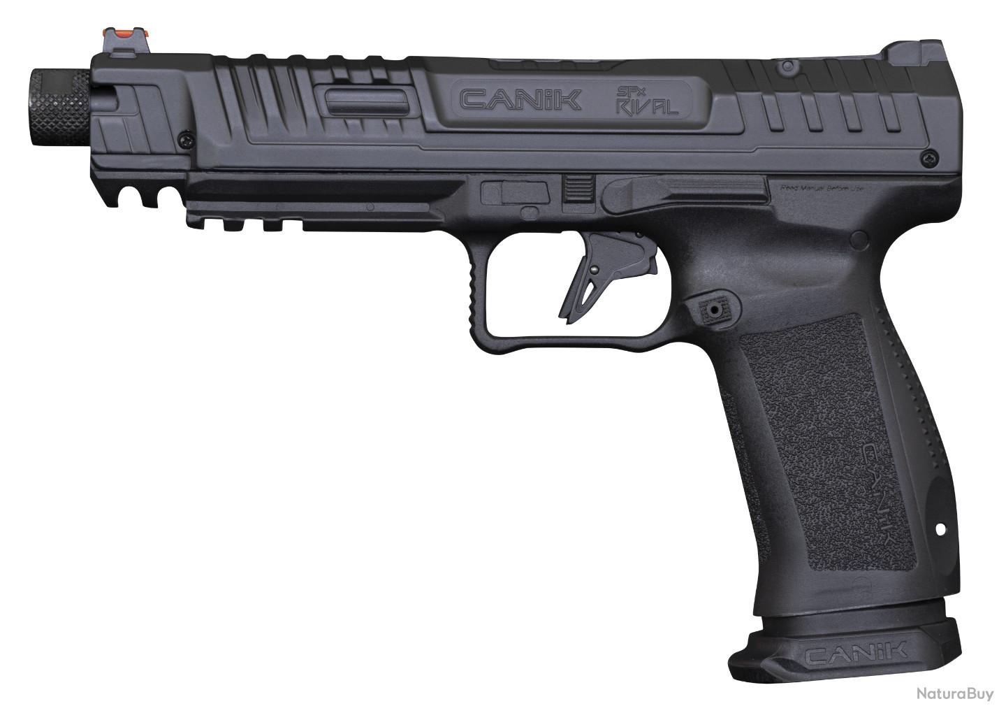 Pistolet de défense à balles caoutchouc LTL CANIK RIVAL cal. 50 - 18 JOULES - Armes à balles ...
