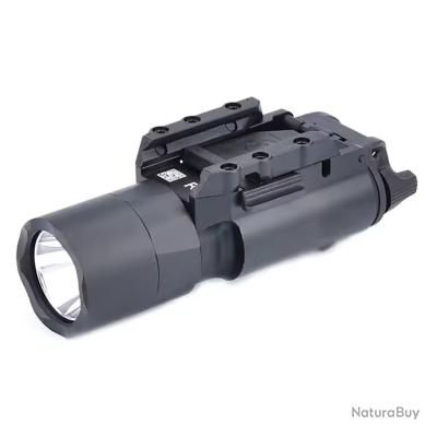 Lampe Tactique LED X300U Type Surefire - Stroboscope, Métal, Rail 20mm ...