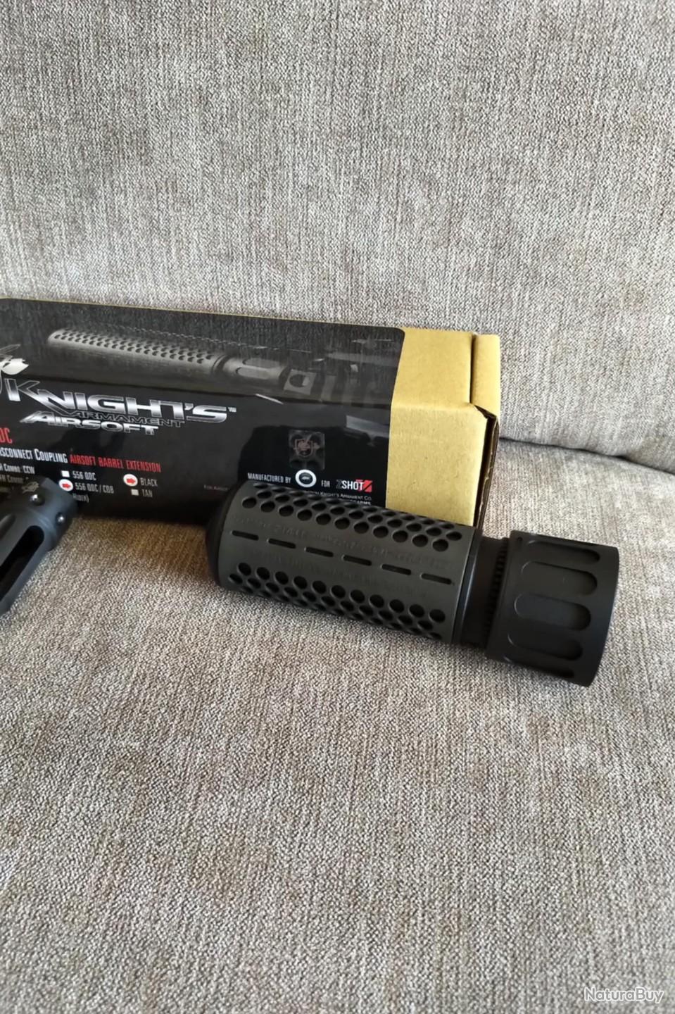 Knight's armament silencieux airsoft 14mm CCW 5.56 QDC airsoft ...