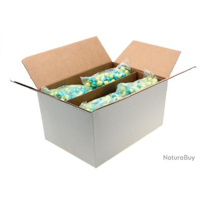 Billes Paintball White box Eco cal 68 - Carton de 2000 - Billes ...