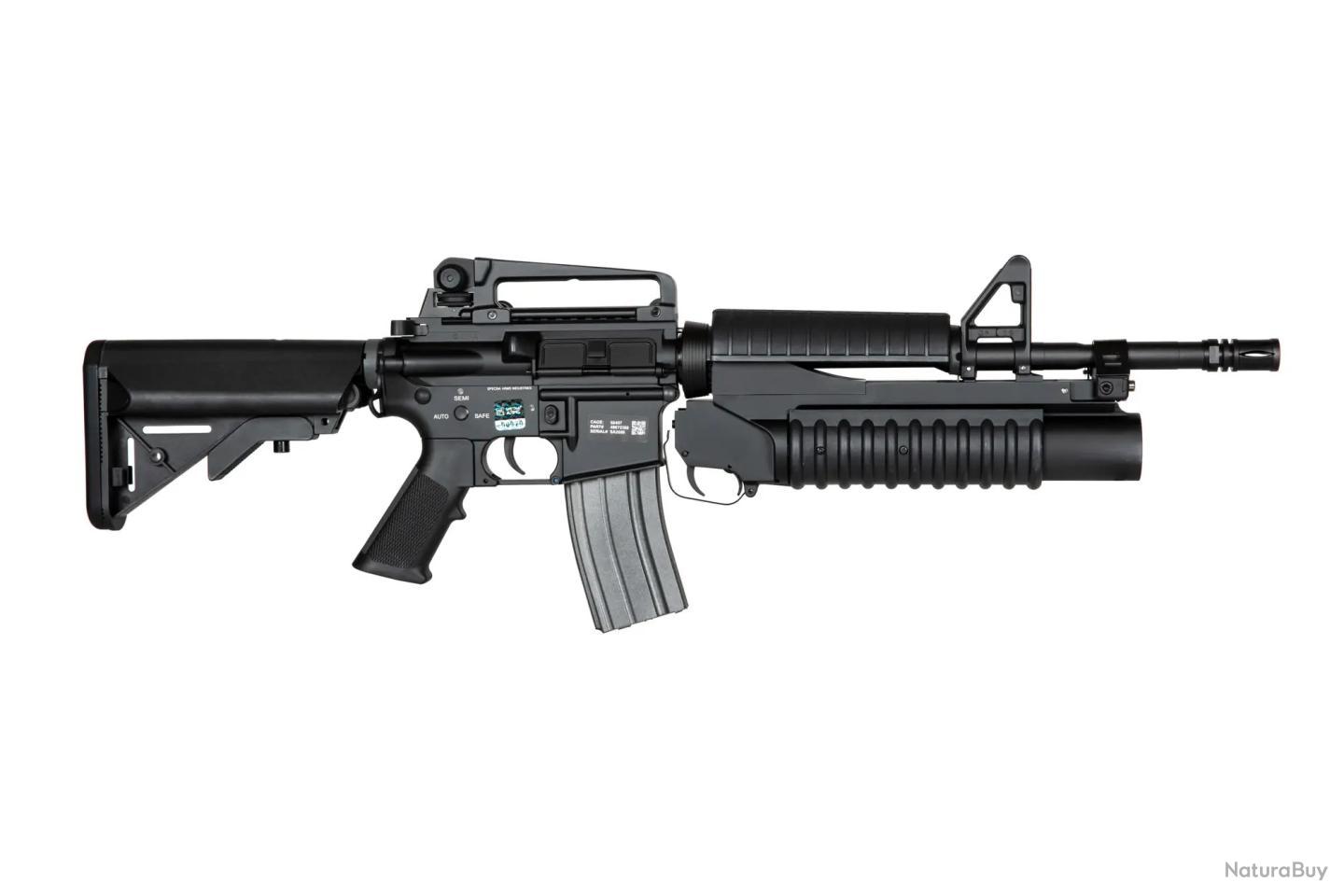 M4A1 SPECNA ARMS AVEC M203 SA-G01 ETU NOIRE - Fusils d'assaut (13725297)