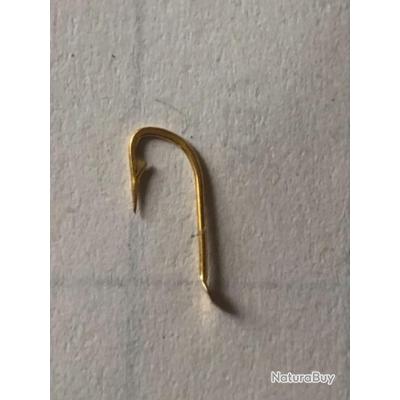 116 hameçon n 16 palette ref 1505d doré droit forgé tige moyenne simple ...