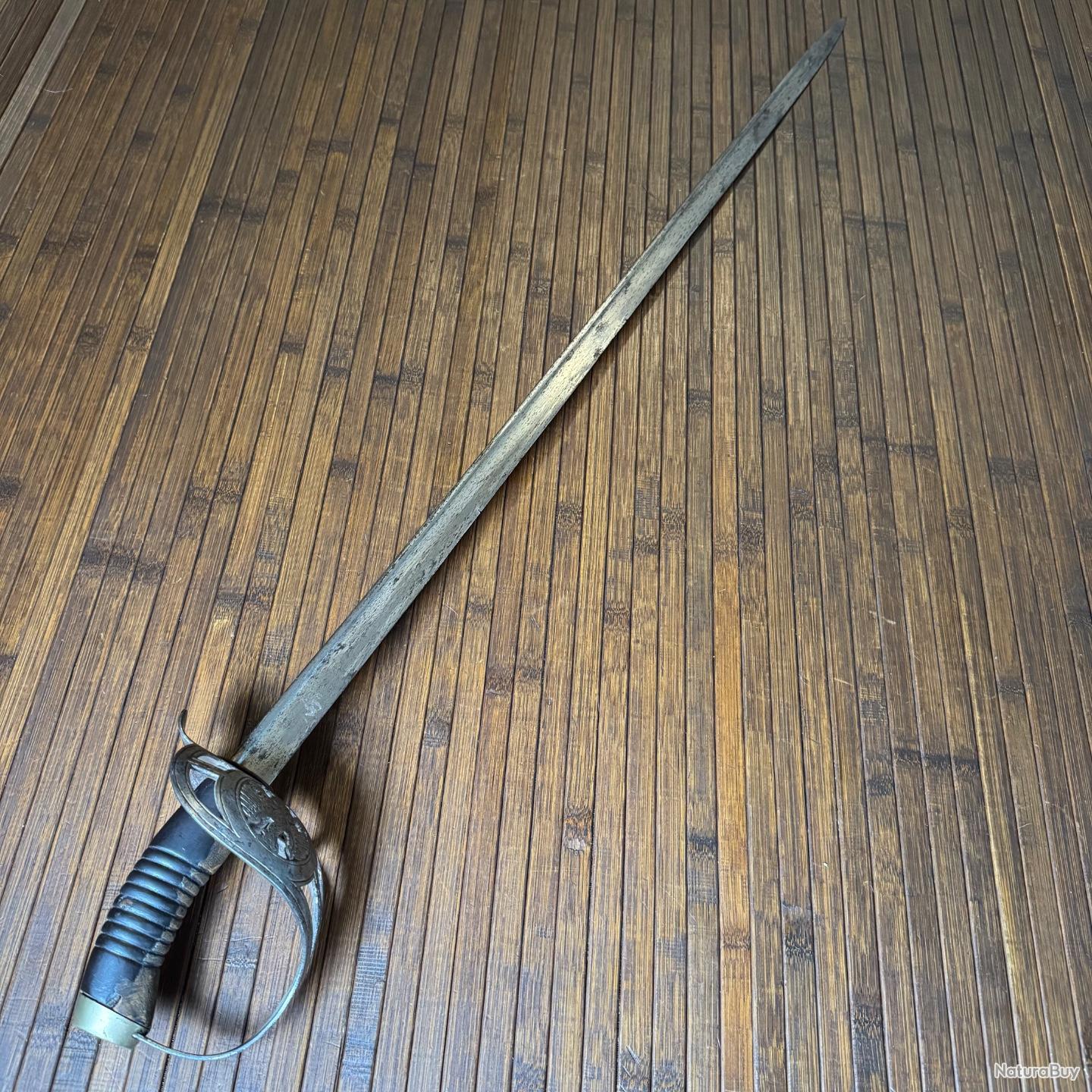 SABRE 1889 DE CAVALERIE ALLEMAND WW1 LAME SIGNÉE HOFLIEFERANT BERLIN ...