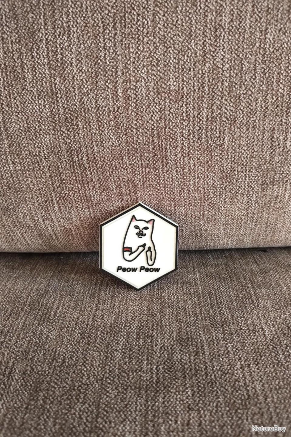 Patch tactical cat peow peow - Ecussons - Patch Airsoft (13732885)