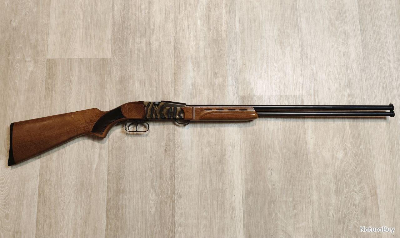 Fusil MANU-ARM modèle Mini-Super (superposé) - Acier jaspé - Calibre ...