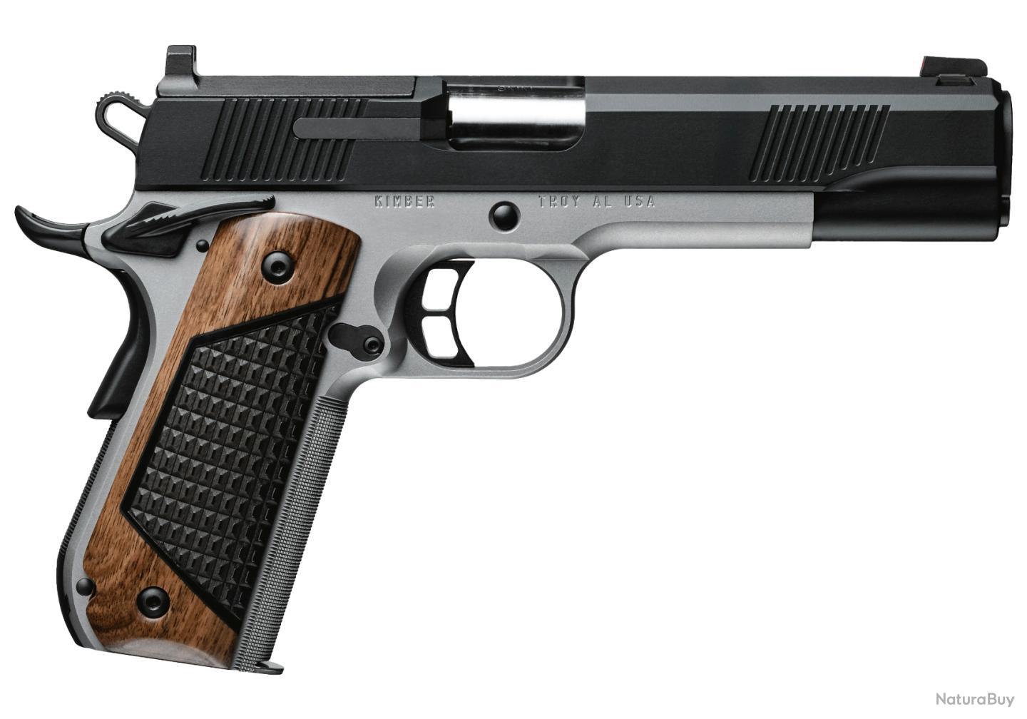 Pistolet Kimber 1911 Custom Two-Tone Next Gen (OR) 45 ACP - Pistolets ...