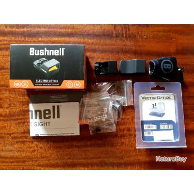 RED DOT BUSHNELL RXU 200 MICRO avec Montage GLOCK - Points rouges de ...