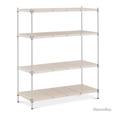 Étagère charge lourde métallique professionnel 150 x 60 x 180 cm 600 kg gris 14_0001515 ...