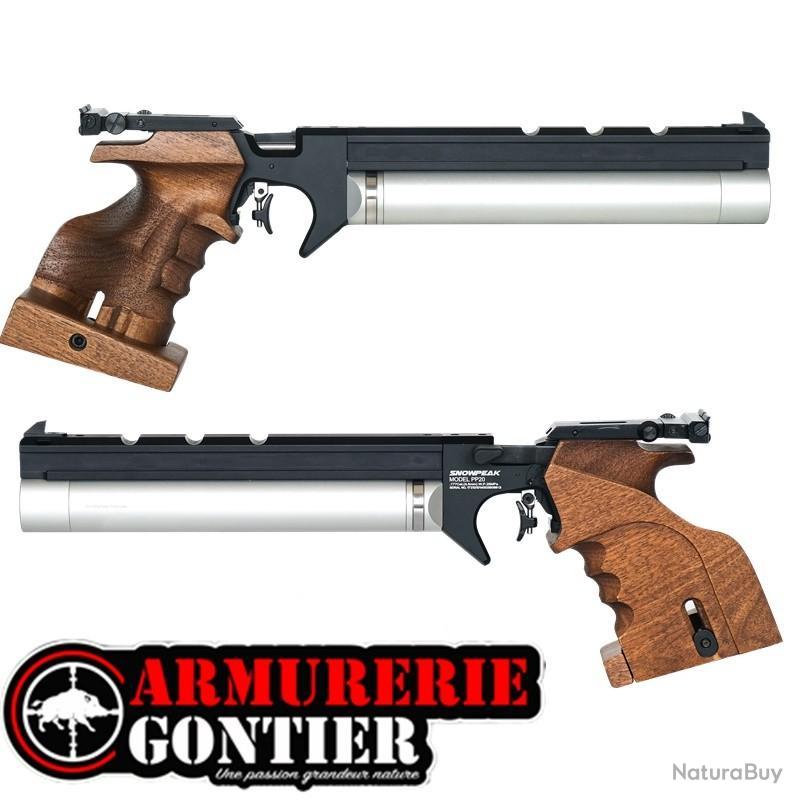 PISTOLET SNOWPEAK PP20 GEN2 PCP 4.5mm 7.5Joules - Pistolets PCP (13736264)