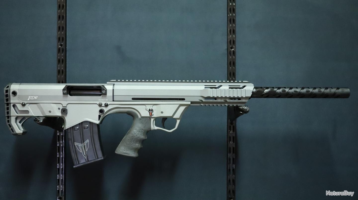 DROITIER Fusil répétition manuelle FD12 (Bullpup) ; Gris ; 12/76 billes ...