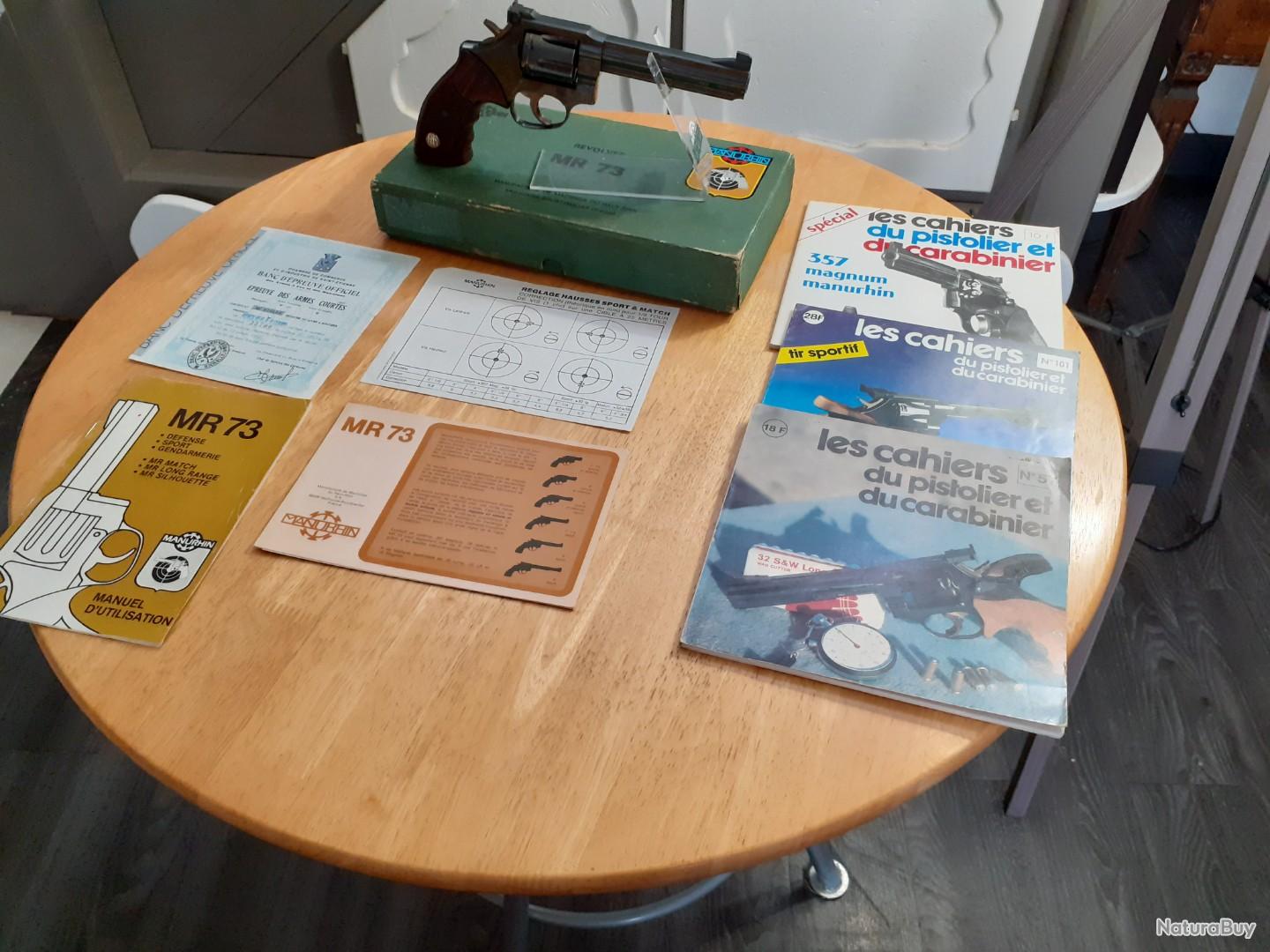 REVOLVER MANURHIN MR73 SPORT 5 pouces 1/4 (fabrication MANURHIN ...