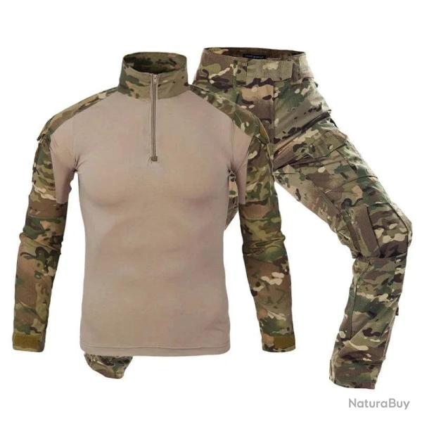 Tactical Uniform Suits Milit Outdoor Camouflage Suit Hunting Shirts ...