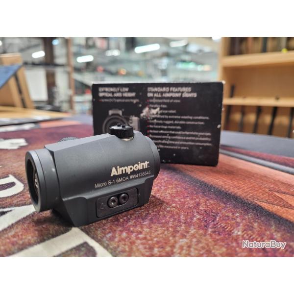 Aimpoint Micro S-1 (fusil) OCCASION - Points rouges de tir et tactique ...