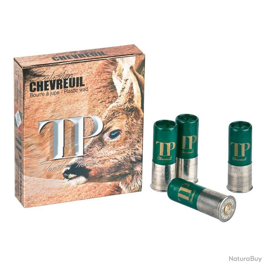 TUNET Cartouche TP Chevreuil cal.12 38g PB - Cartouches calibre 12 ...