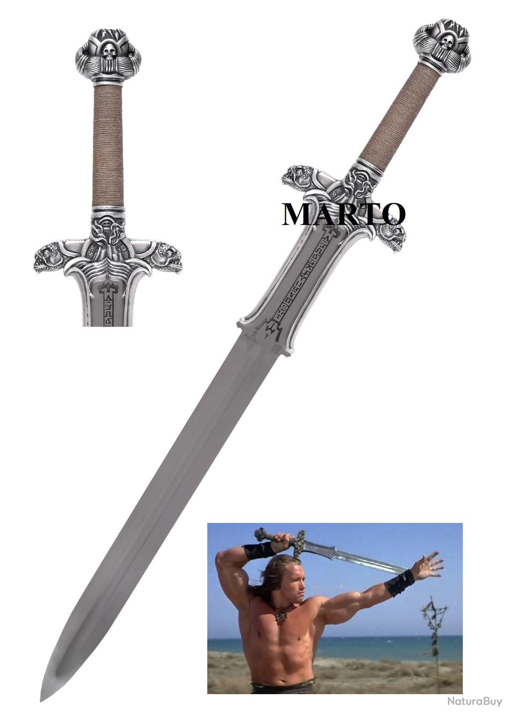 Glaive Conan le Barbare argenté / Marto - Glaives (13767230)
