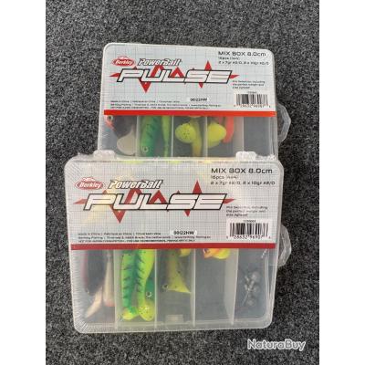 2 box Leurre Berkley pulse Shad box 8cm - Leurres souples Carnassiers (13772629)