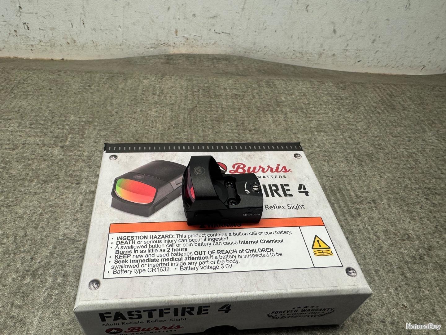 BURRIS FASTFIRE 4 NEUF - 1€ sans prix de réserve - Points rouges ...