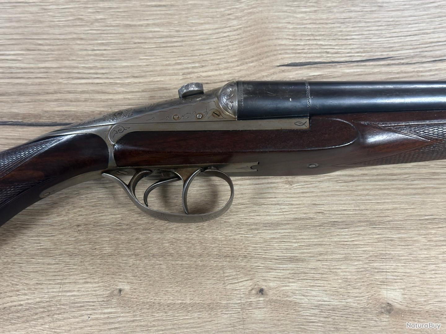 Fusil Darne calibre 12/70 - canon 70cm - Fusils Juxtaposés calibre 12 ...