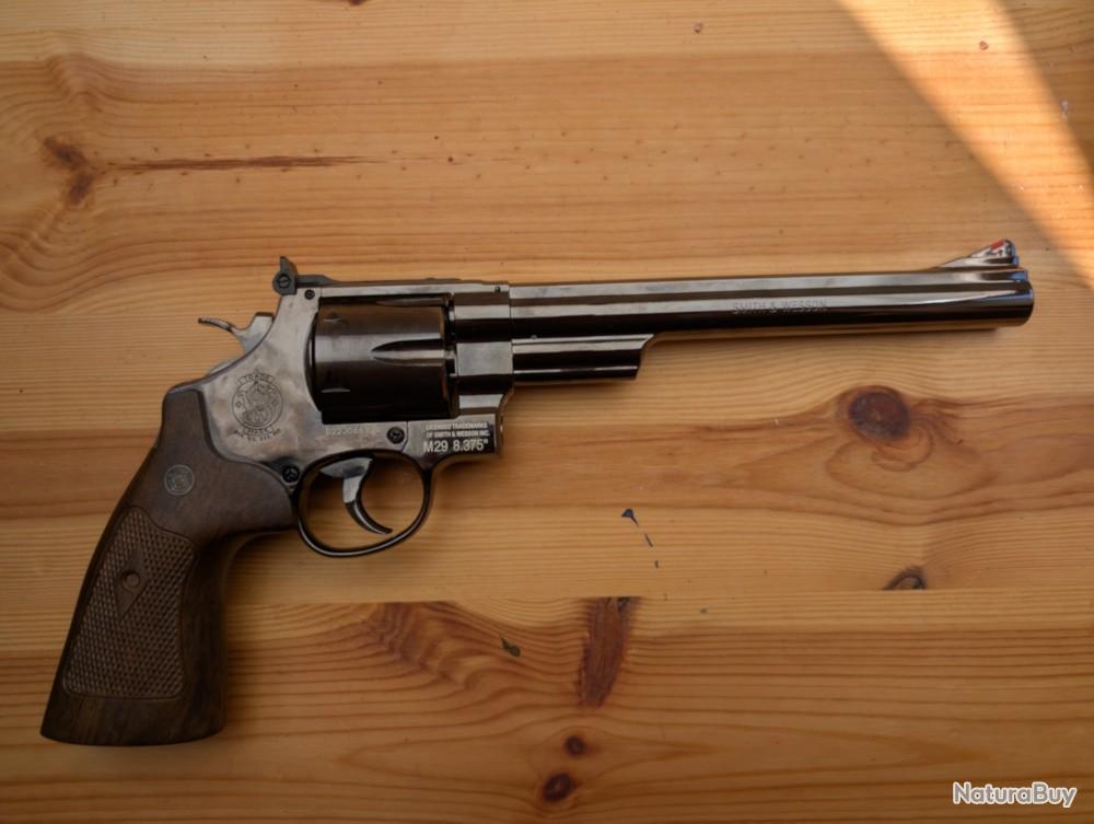 Revolver à plombs 4,5 mm CO2 UMAREX - Smith & Wesson M29 (3 Joules max ...