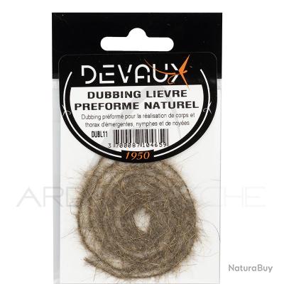 Dubbing de Lièvre DEVAUX préformé naturel - Dubbing (13827561)