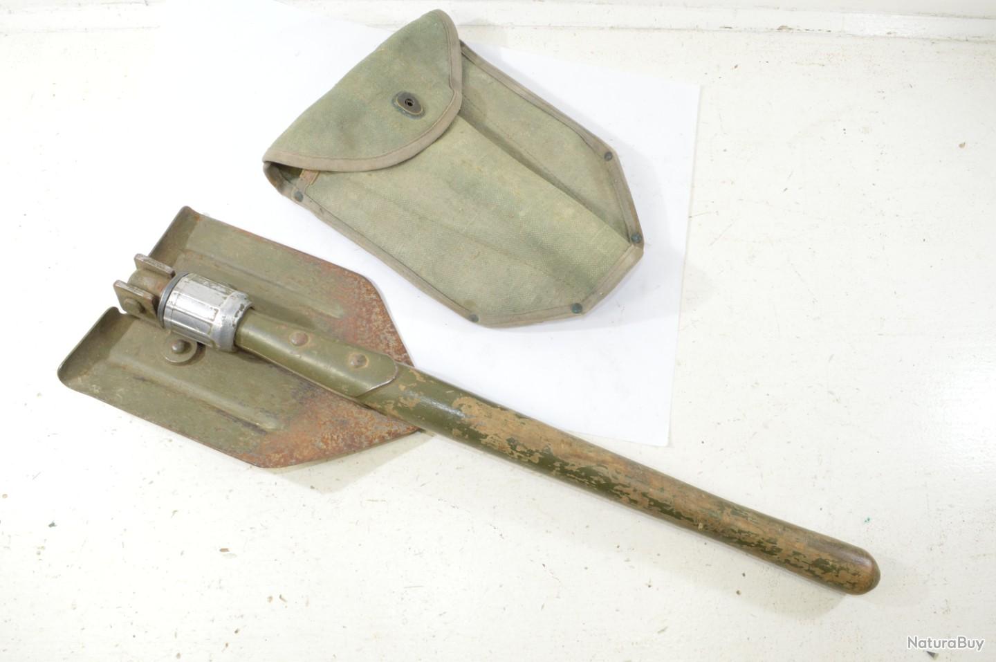 Pelle pliante style US, Armée Française années 1950 - 1960. Surplus ...