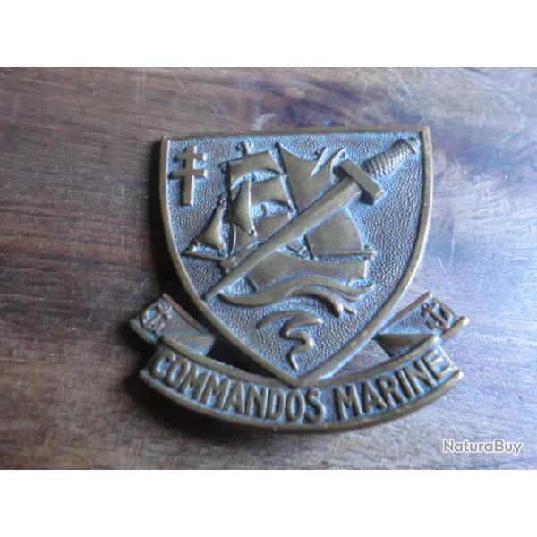 Insigne de béret commando marine / chauvet 1943 arthus bertrand - Insignes de beret - Insignes ...