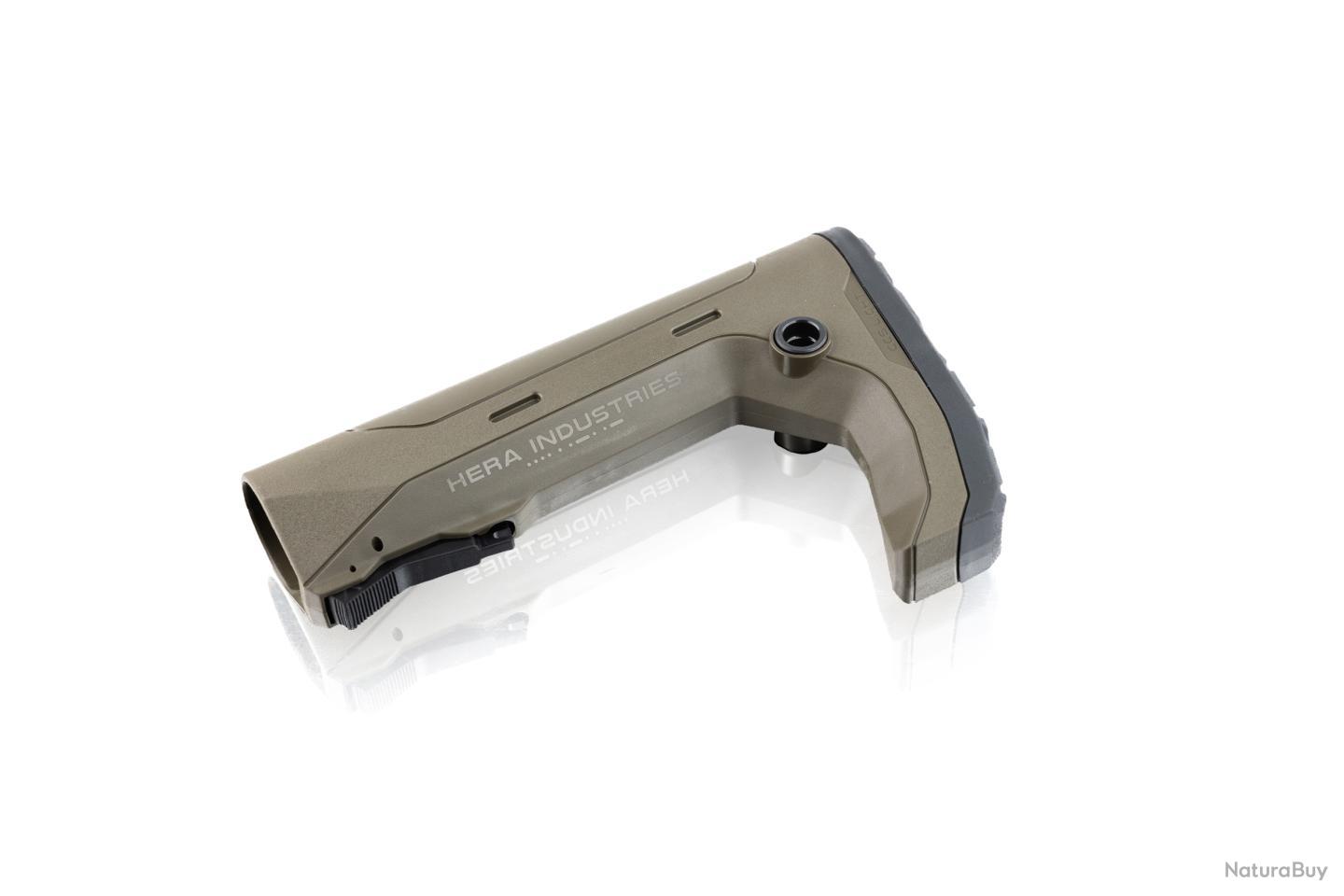 Crosse AR15 MILSPEC ajustable HERA ARMS CCS LIGHT - OD GREEN - Crosses tactiques (13872266)