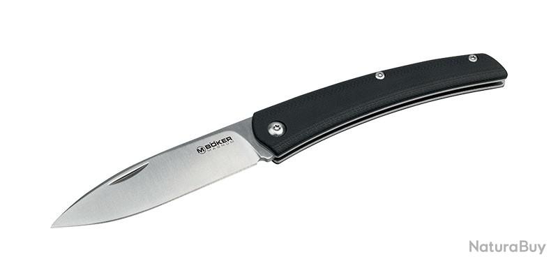 Boker Couteau Long Lead EDC - Lame 80mm - Manche G10 - Clip - Couteaux ...