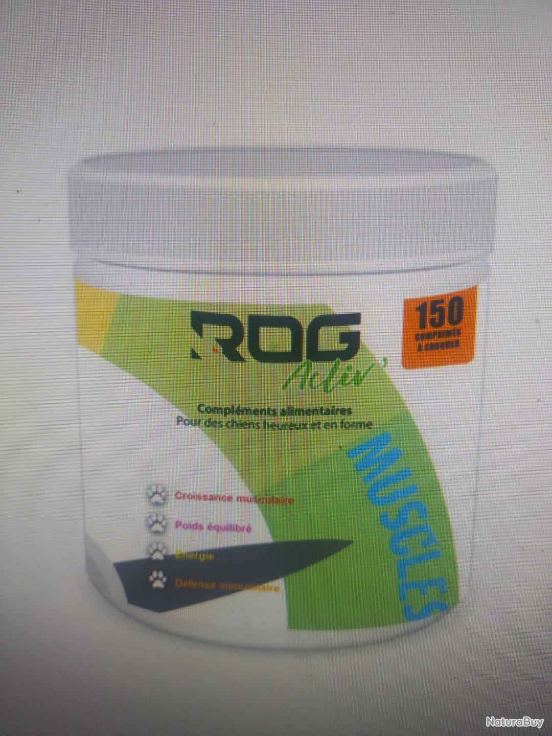 Complément alimentaire ROG Activ ultime muscle et immunitaire ...