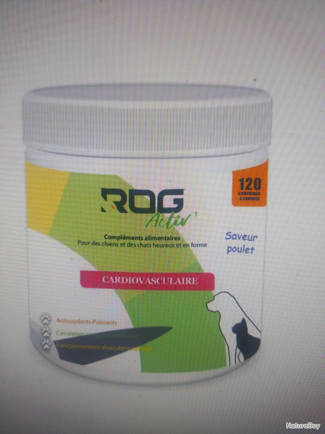 Complément alimentaire ROG Activ ultime cardiovasculaire - Compléments ...