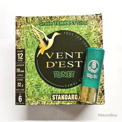 TUNET vent d'est CAL.12/70 pb 4 x25 - Cartouches acier et substitut calibre 12 (13876824)