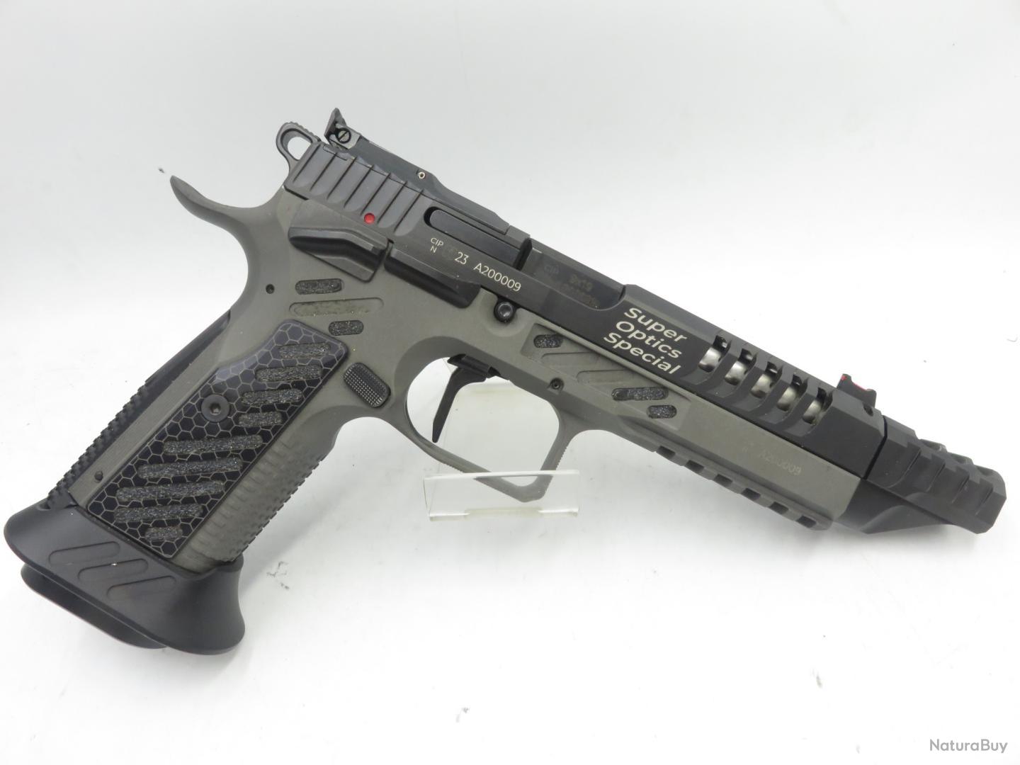 ARMA ZEKA AZ-P1 SUPER OPTICS SPECIAL 9X19 REF: 5898 - Pistolets de ...