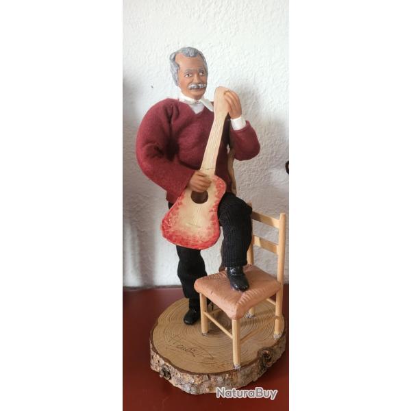 Santon george brassens - Objets divers (13889371)