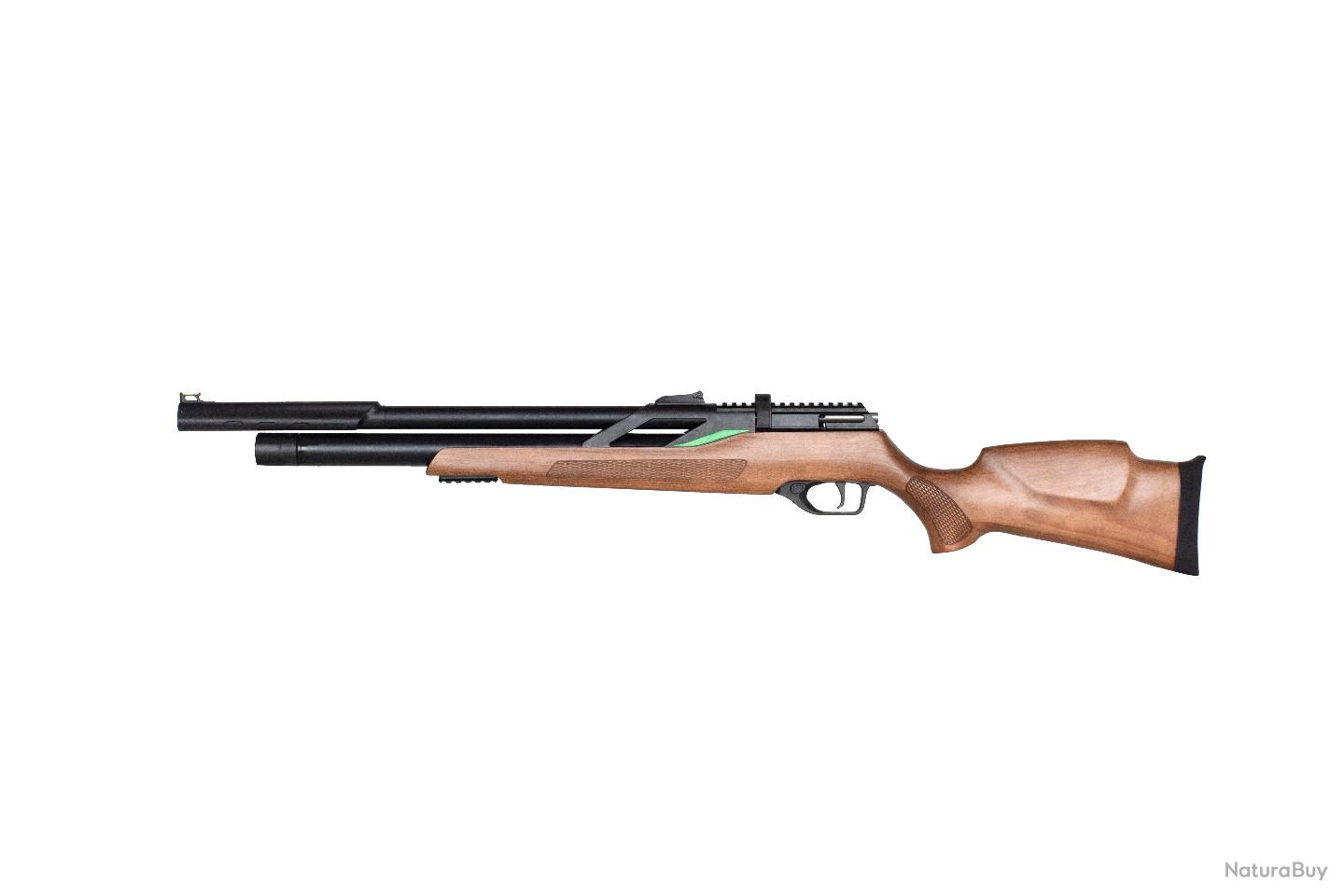 Carabine PCP Snowpeak T-rex cal. 5,5 mm 19,9 joules - crosse en bois ...