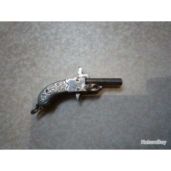 Mini pistolet ancien Berloque a broche - Pistolets et Revolvers à ...