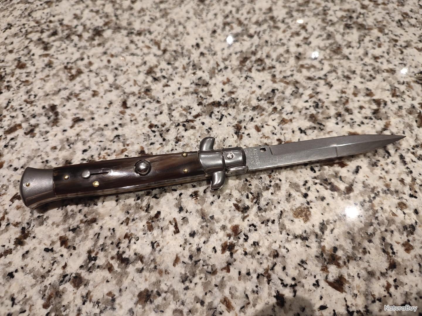 Couteau automatique italien Frank Beltrame Buffle - Couteaux ...