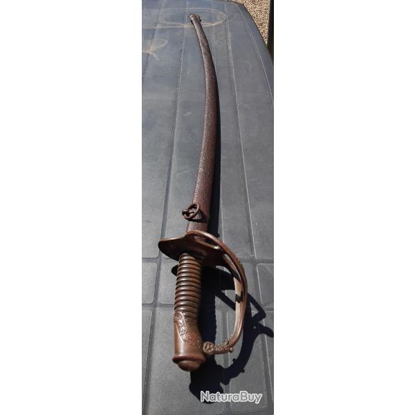 SABRE OFFICIER DE CAVALERIE modèle Fabricant G. BARRE à Paris - Sabres ...