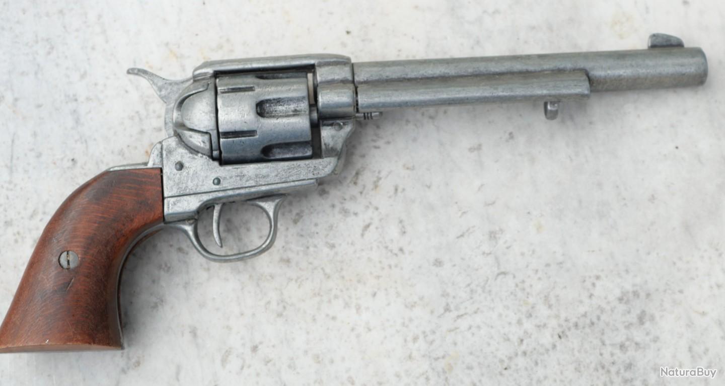 WESTERN - Revolver DENIX Peacemaker Rev. Cal.45 Peacemaker 7½ , États ...