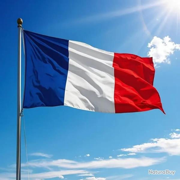 Grand Drapeau Francais Bleu Blanc Rouge, Modele: 90x150cm - Coques de ...