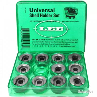 Lee Precision - Kit de 11 Shell Holders (support de douille) R-Type pour presse #90197 - Shells ...