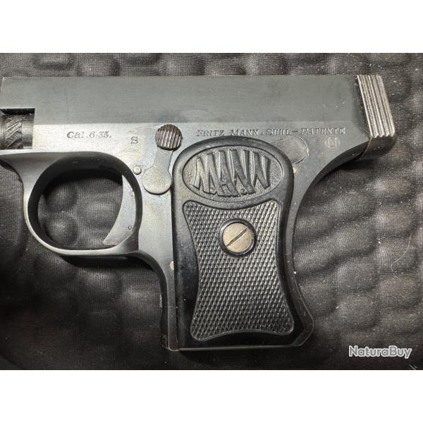 Plaquettes de crosse pistolet fritz mann 2 eme modèle - Crosses ...