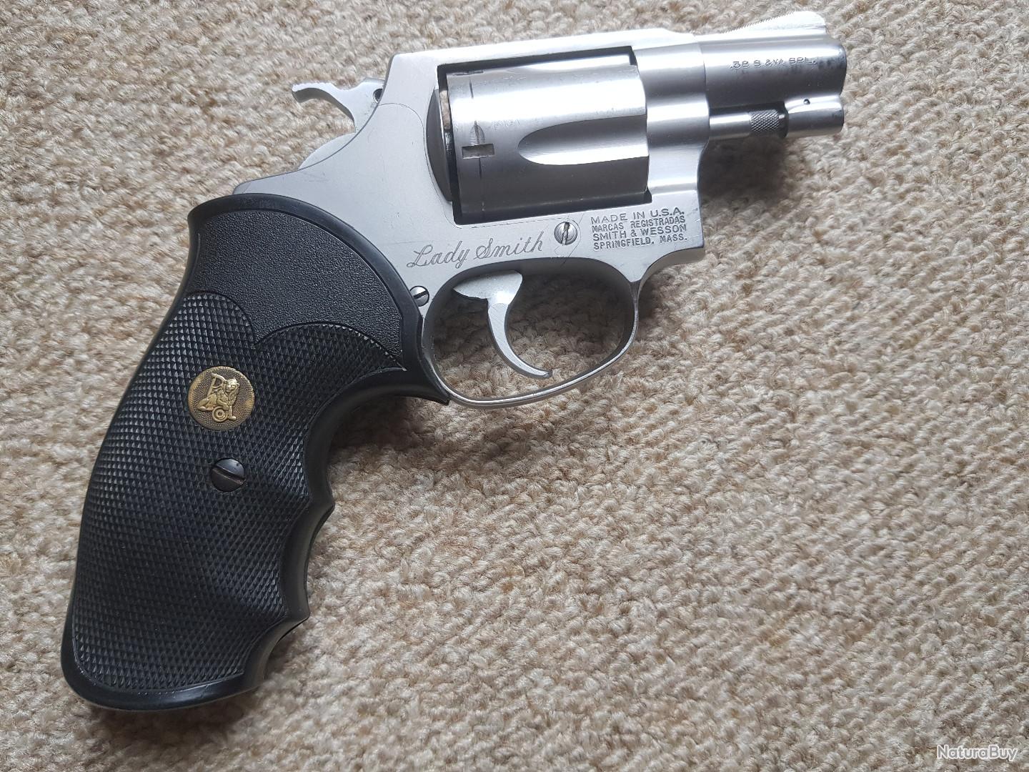 Revolver smith wesson Mod 60 ladysmith cal 38 canon 2 pouces ...