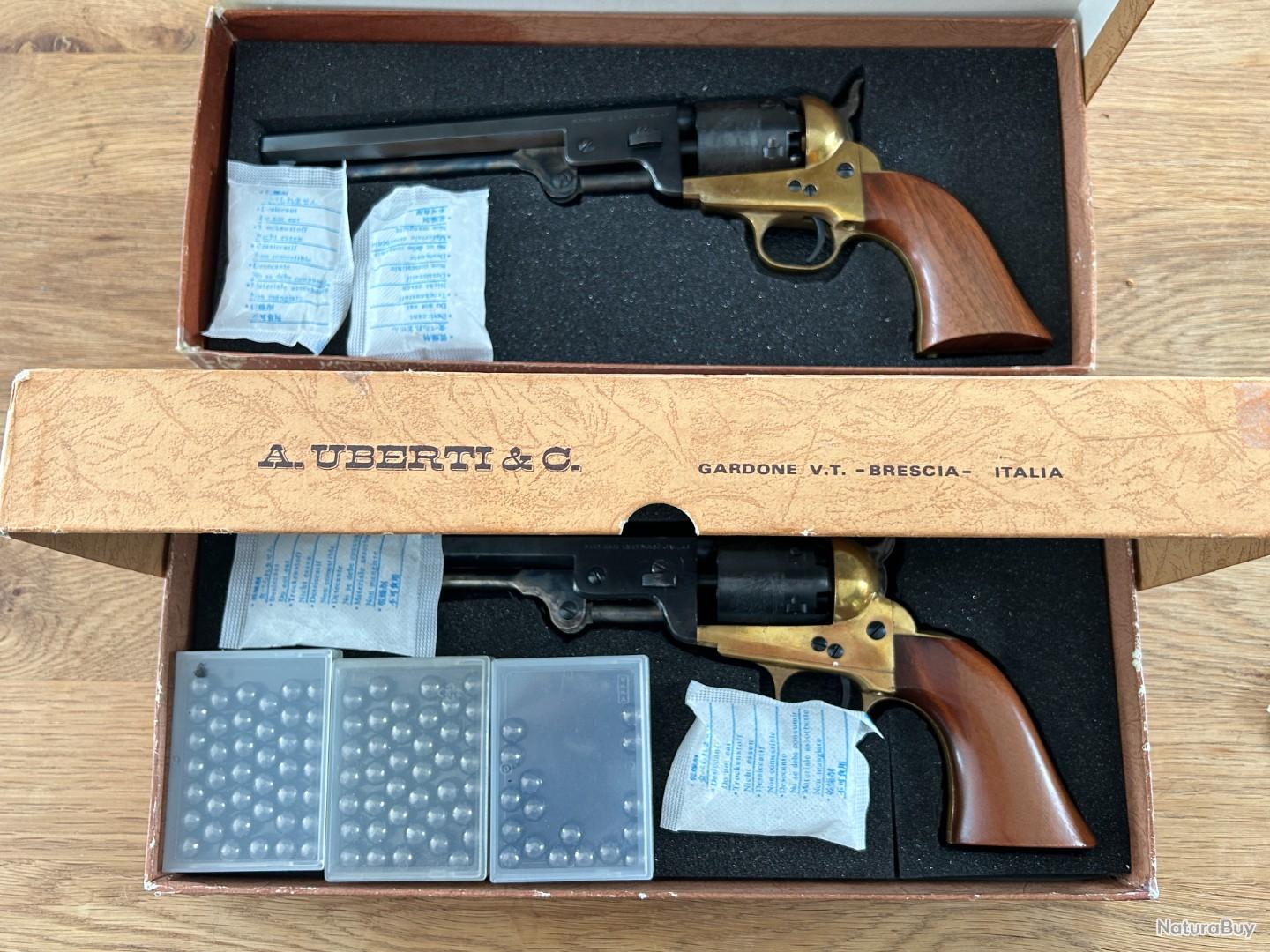 Vends lot de 2 Revolvers Uberti Colt 1861 Reb Nord Cal 36 - Revolvers à ...