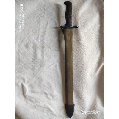 Baïonnette US modèle 1905 fabricant SA de 1917. Fourreau 1910 ...