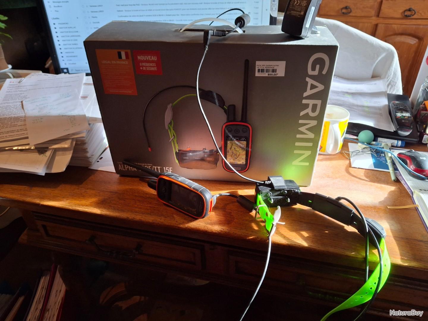 Collier GPS et dressage GARMIN Alpha 100F et TT 15F - Colliers GPS ...