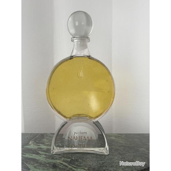 GUERLAIN NAHEMA ANCIEN FLACON GEANT 43,5 cm FACTICE DUMMY VIDE ...