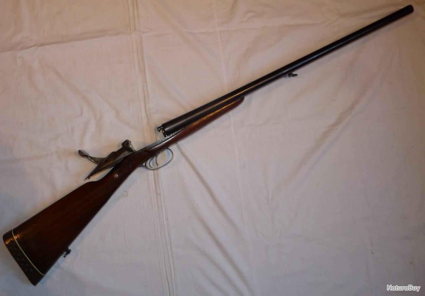 FUSIL DE CHASSE JUXTAPOSE « DARNE » Calibre 12 (canons Type Plume) A 1 ...