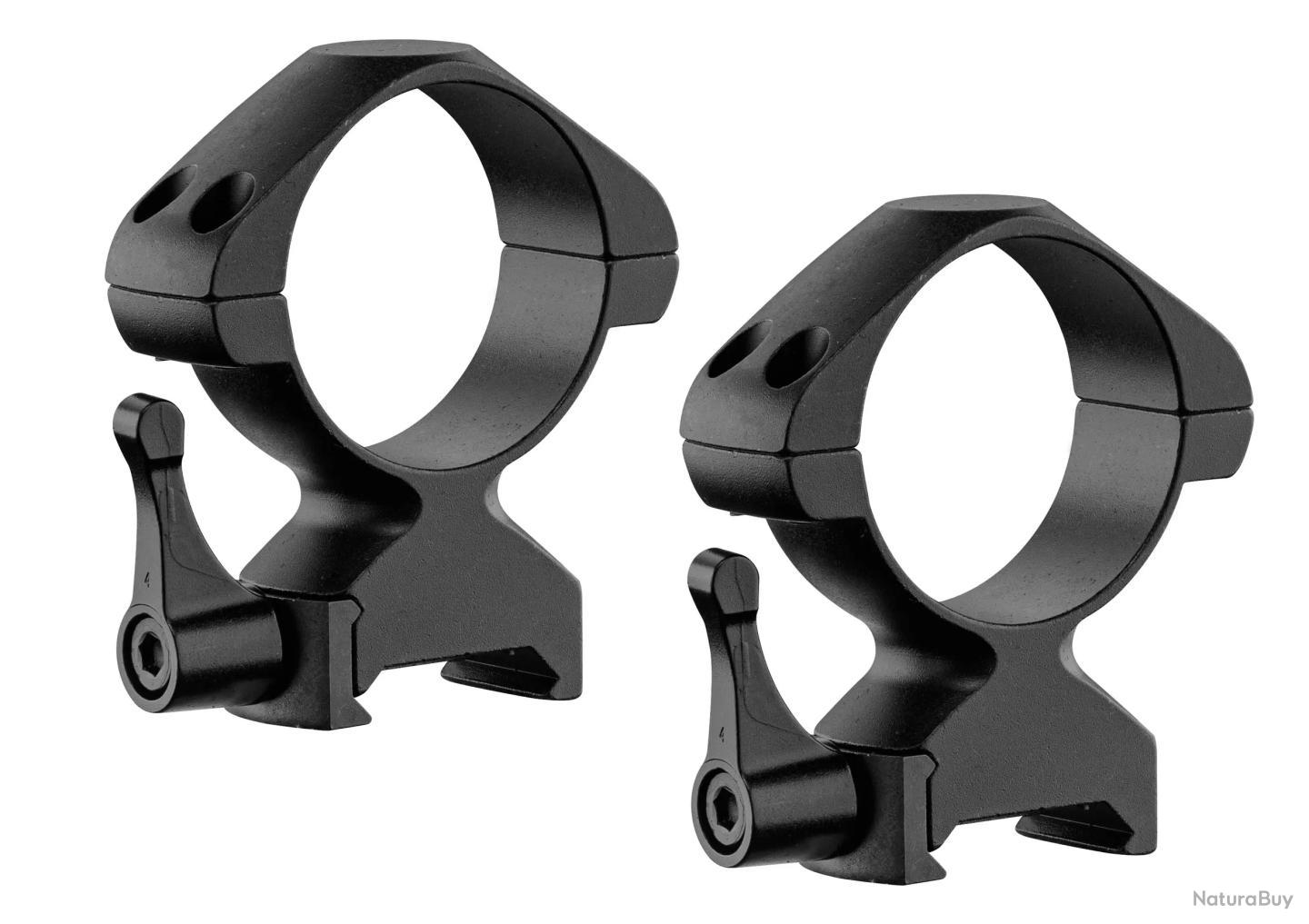 Colliers pour lunette de tir à levier - Diam. 34 mm - Rail Weaver BH 16 ...