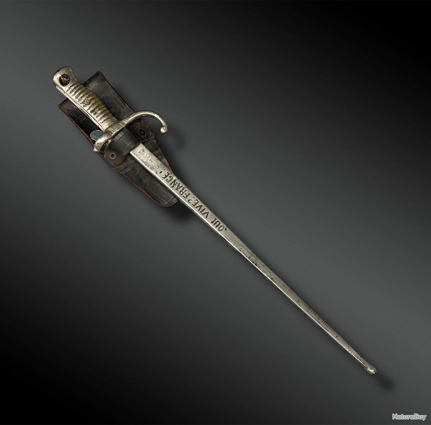 BAÏONNETTE pour fusil d'enfant, dit fusil Garrigues avec fourreau ...