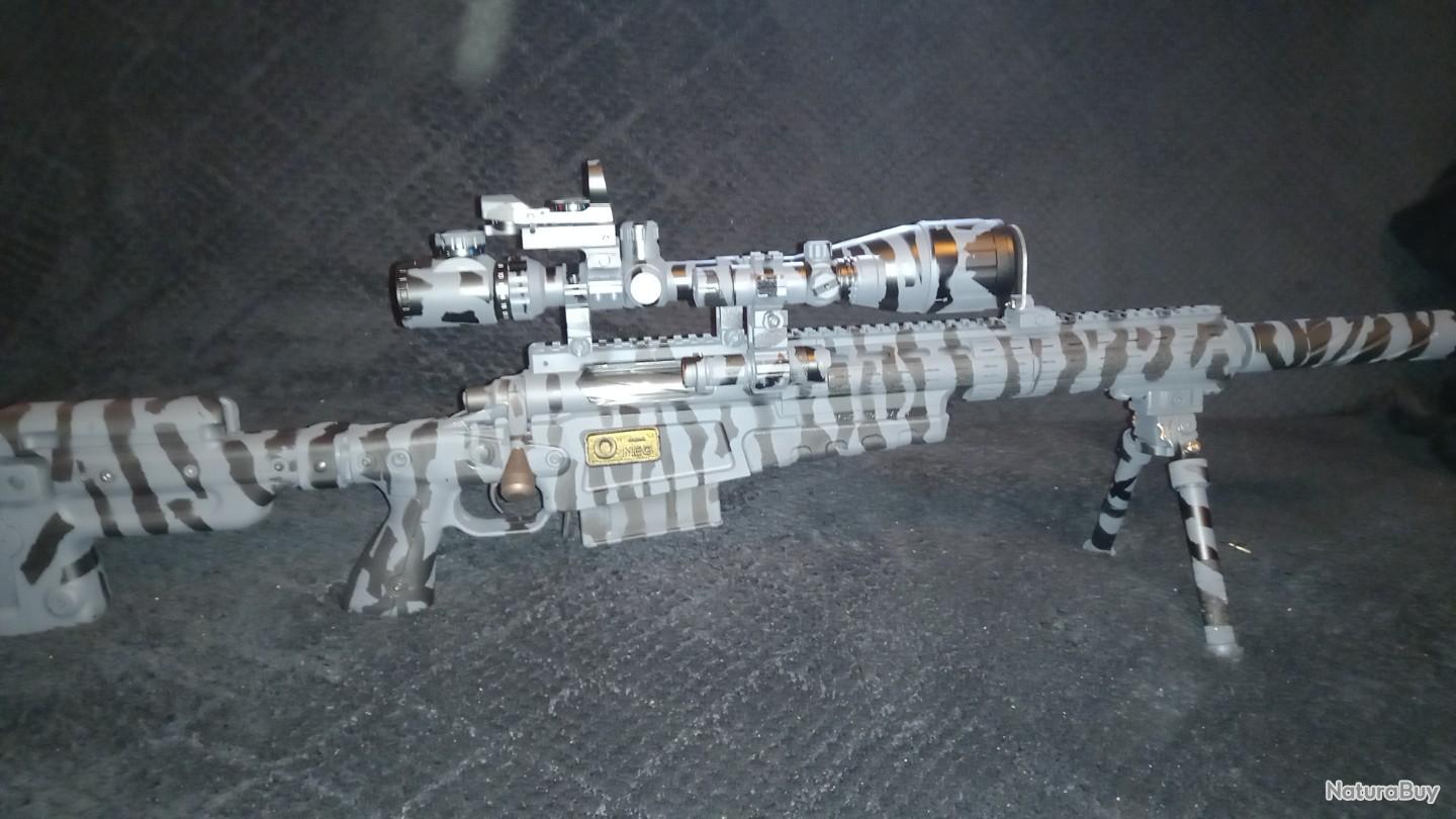 Airsoft Réplique ASG MK13 Compact Sniper toute équipée - Fusils de ...